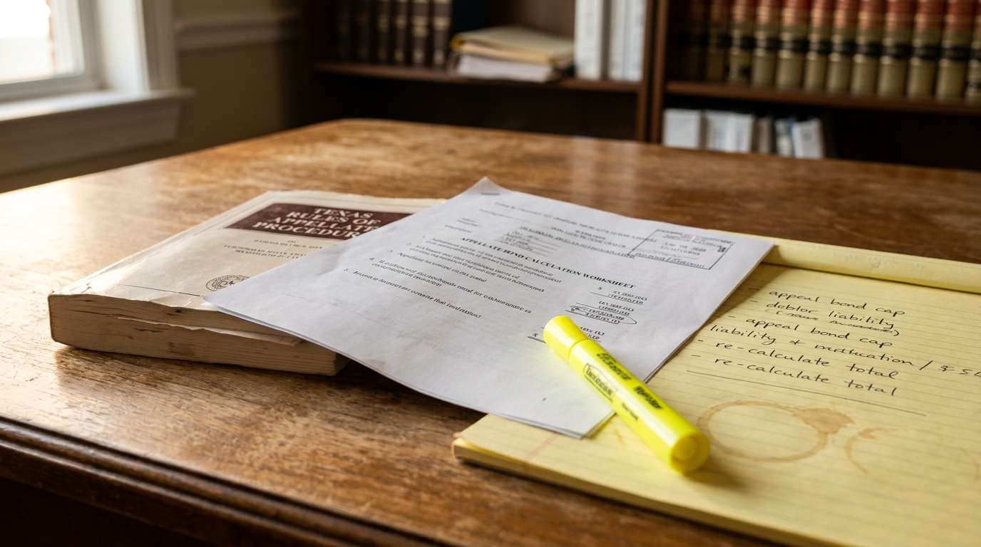 Texas Supreme Court May 22 Ruling Clarifies Appeal Bond Cap Per Debtor ...